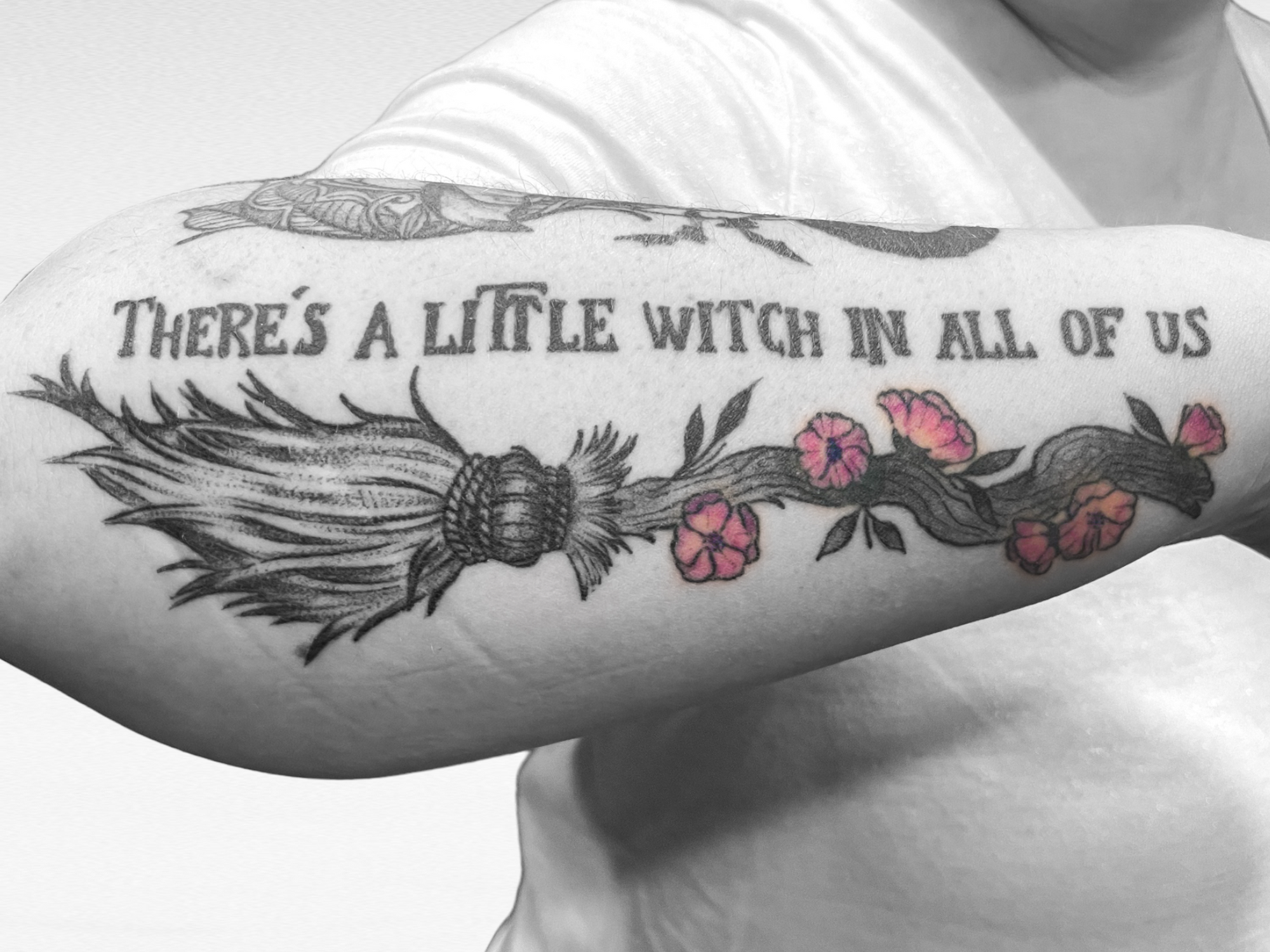 Black & White Tattoos by Shannon Byrd – byrdhousestudios